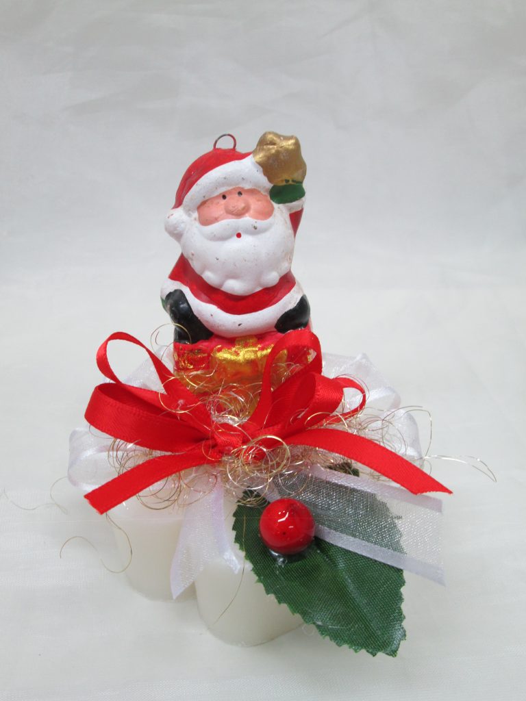 Saponetta Babbo Natale Con Stella Bianca - Oasi Del Regalo